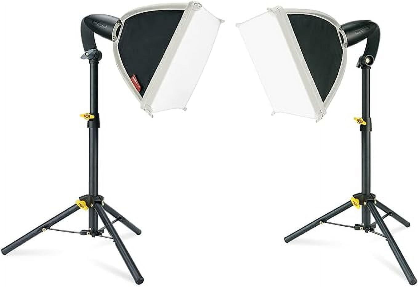 Linco 2-Pack LED Softbox Lighting Kit, 20x20cm - Walmart.com