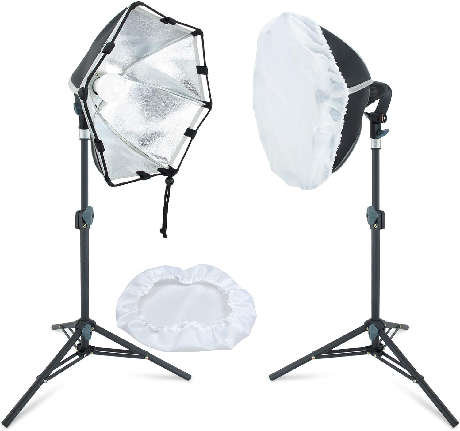 LimoStudio 24" Folding Photo Box Tent LED Light Table Top Photography ...