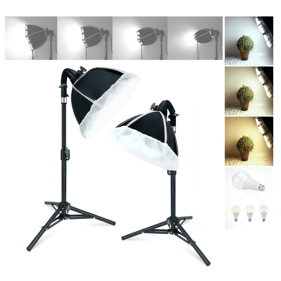 Shop Softbox Lighting Kits for Photography and Video at Walmart