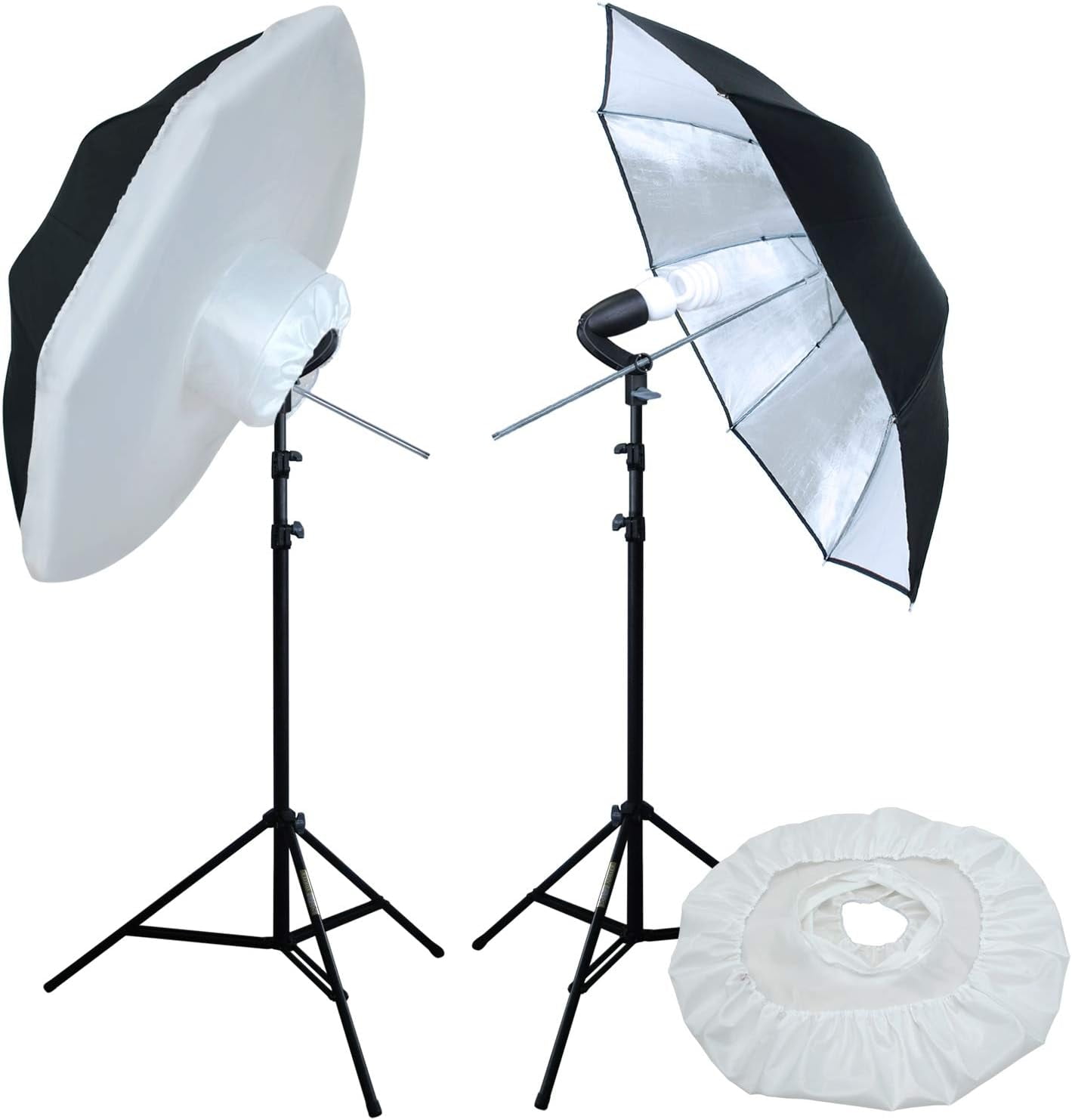 LINCO 2Pack Photography Studio Lighting Umbrella 32” Kit Photo Studio ...