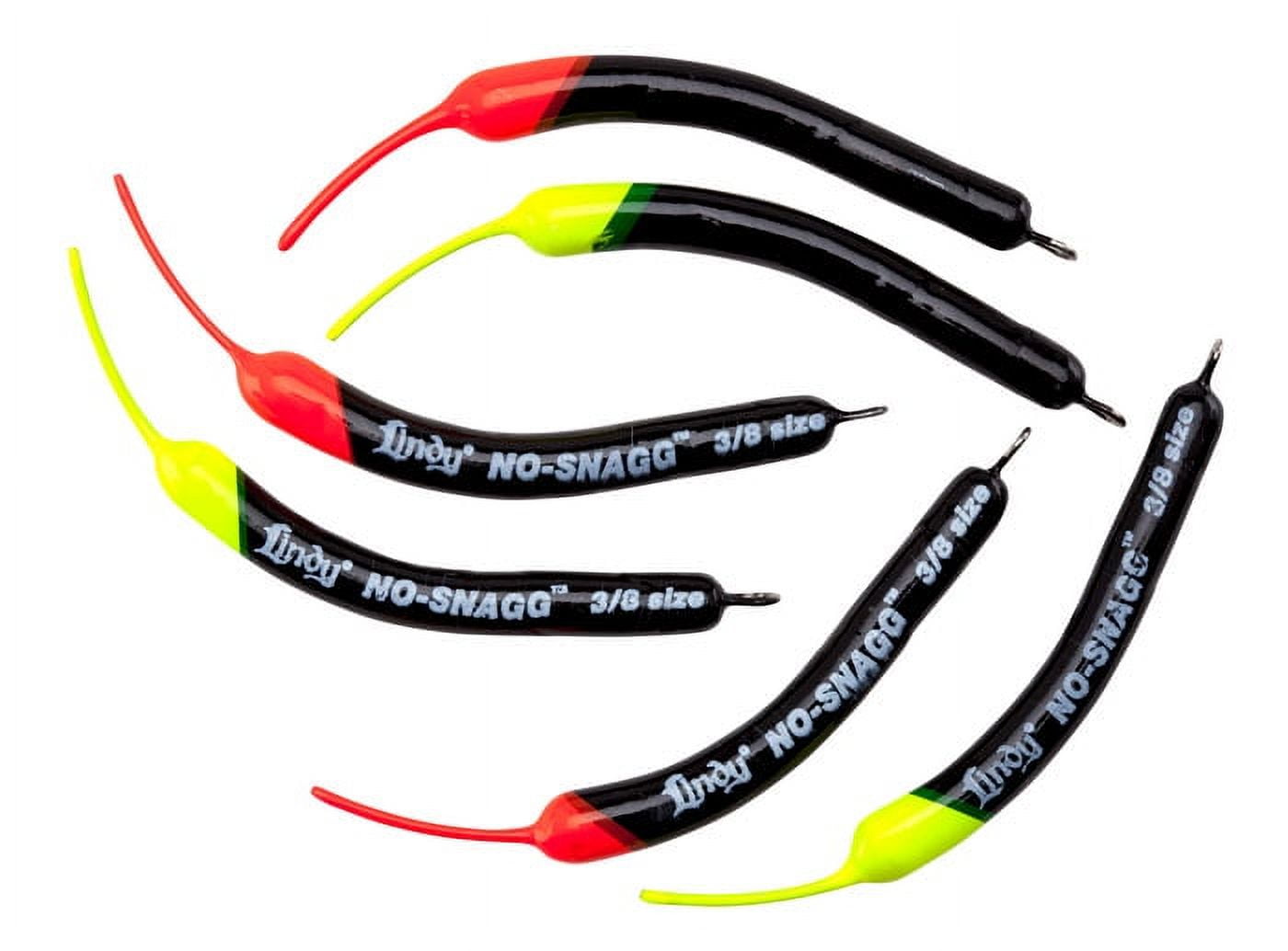 LINDY No-Snagg Slip Sinker 6 Pack, Banana-Shaped Design Fishing ...