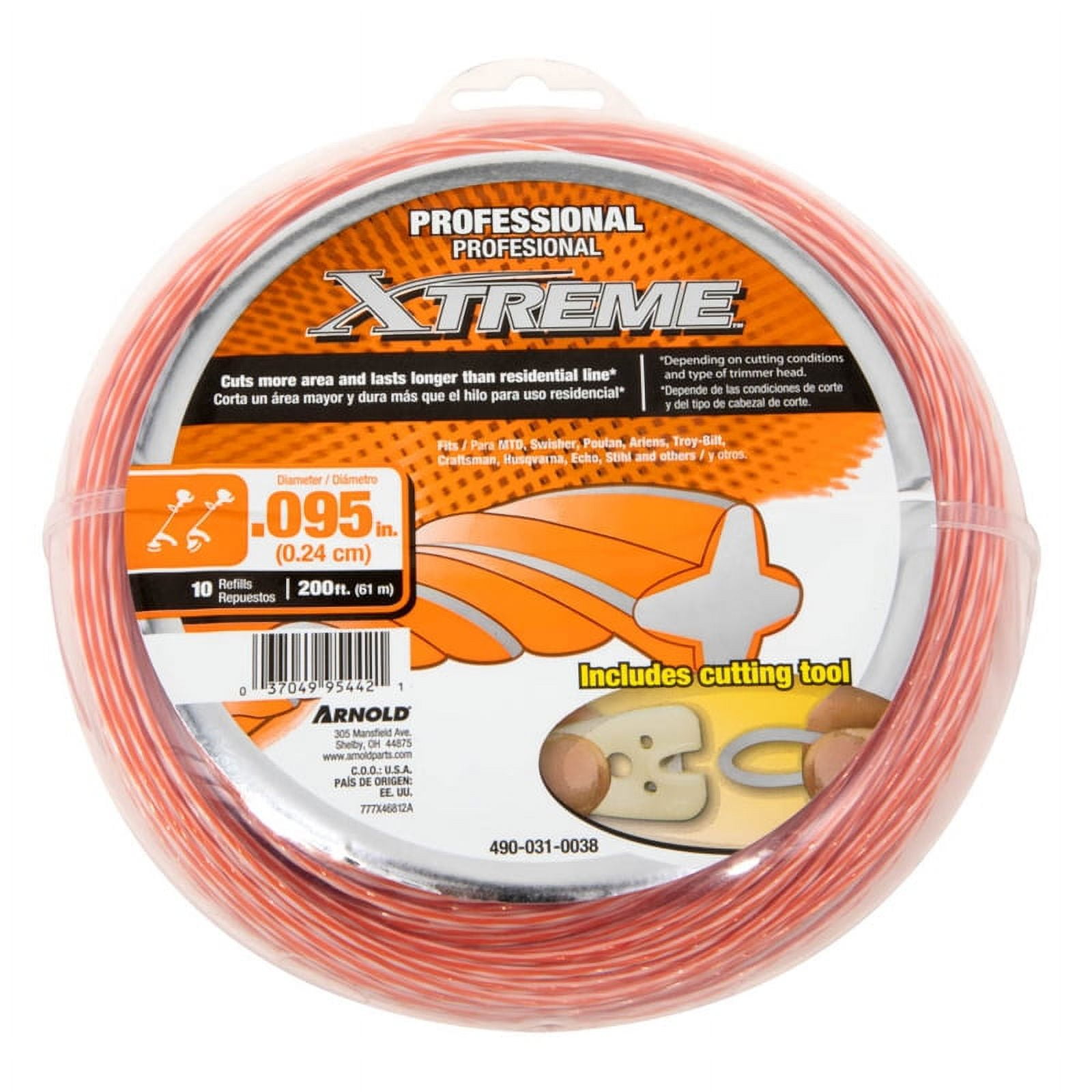 LINE TRIMR .095 PROF200 (Pack of 1) - Walmart.com