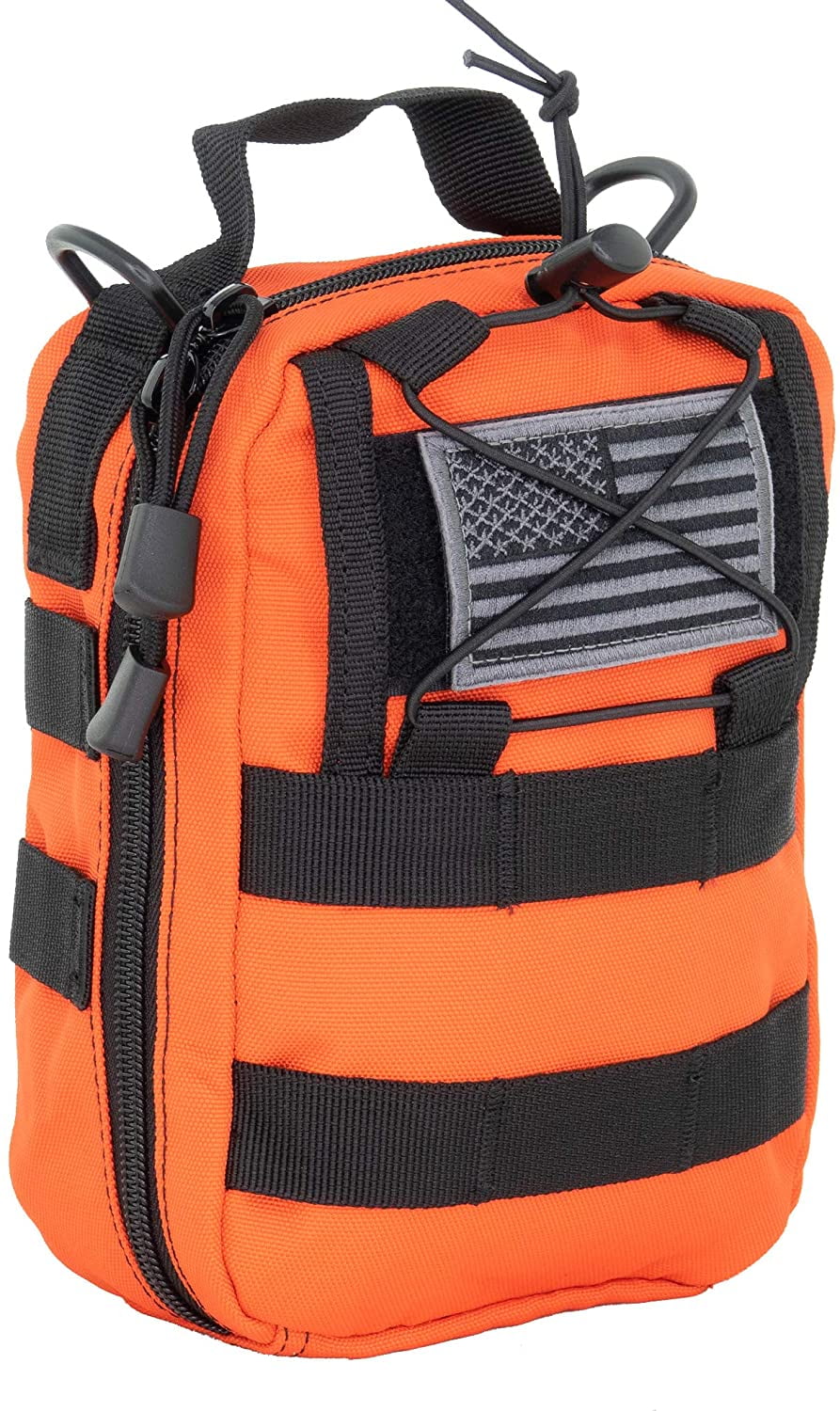 LINE2design First Aid (IFAK) Tactical EMS Emergency Trauma Bag - Orange ...