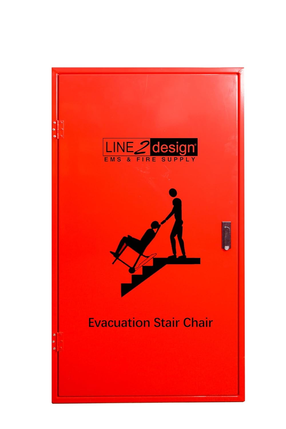 LINE2design-USA Evacuation Stair Chair Metal Wall Storage Cabinet ...