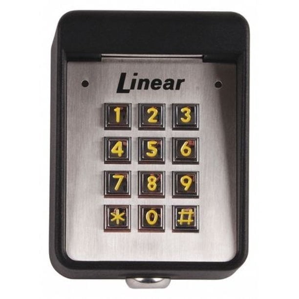 LINEAR AK-11 Exterior Digital Keypad,5-1/2" H - Walmart.com