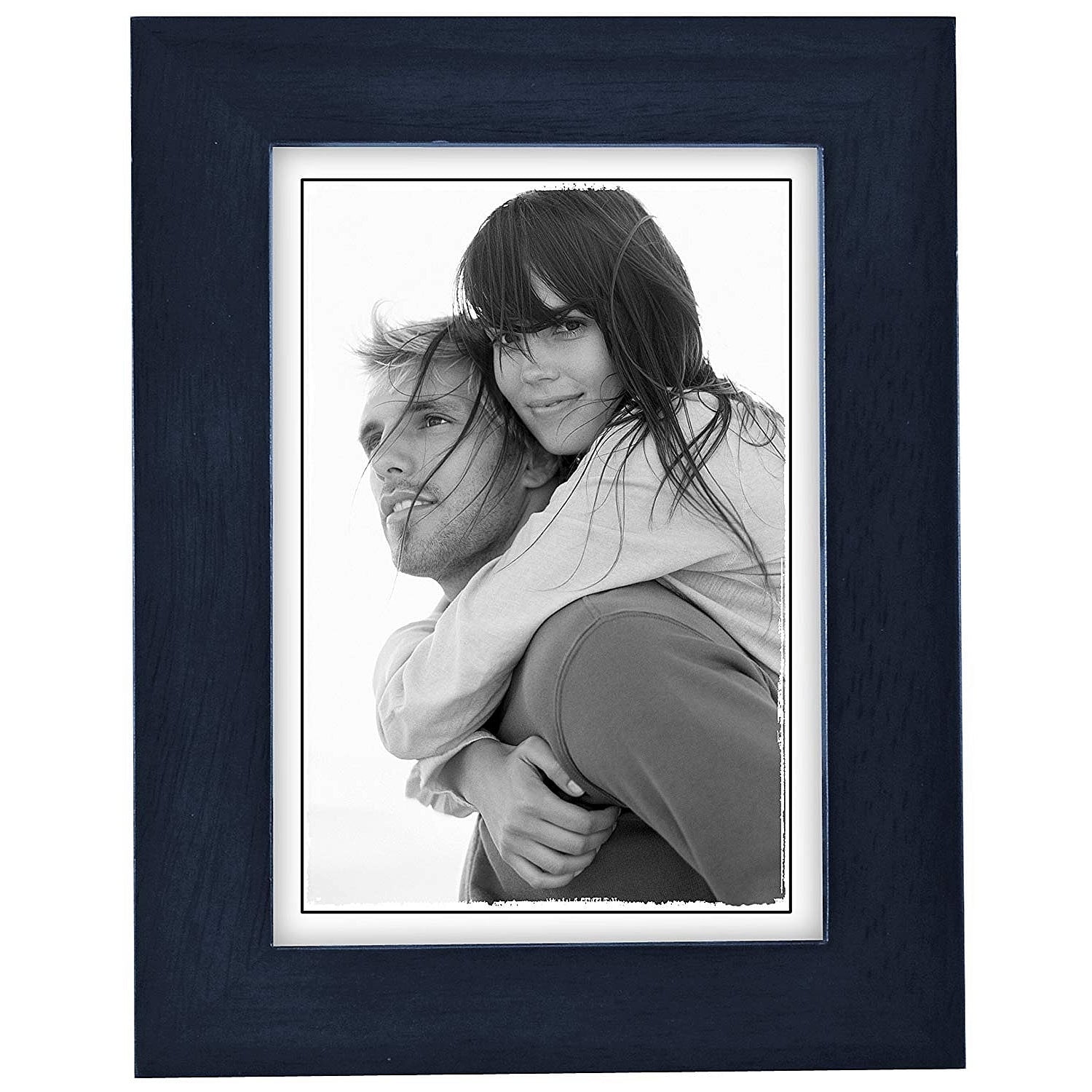 LINEAR Blue 5x7 frame with 1-in wide border by Malden - 5x7 - Walmart.com