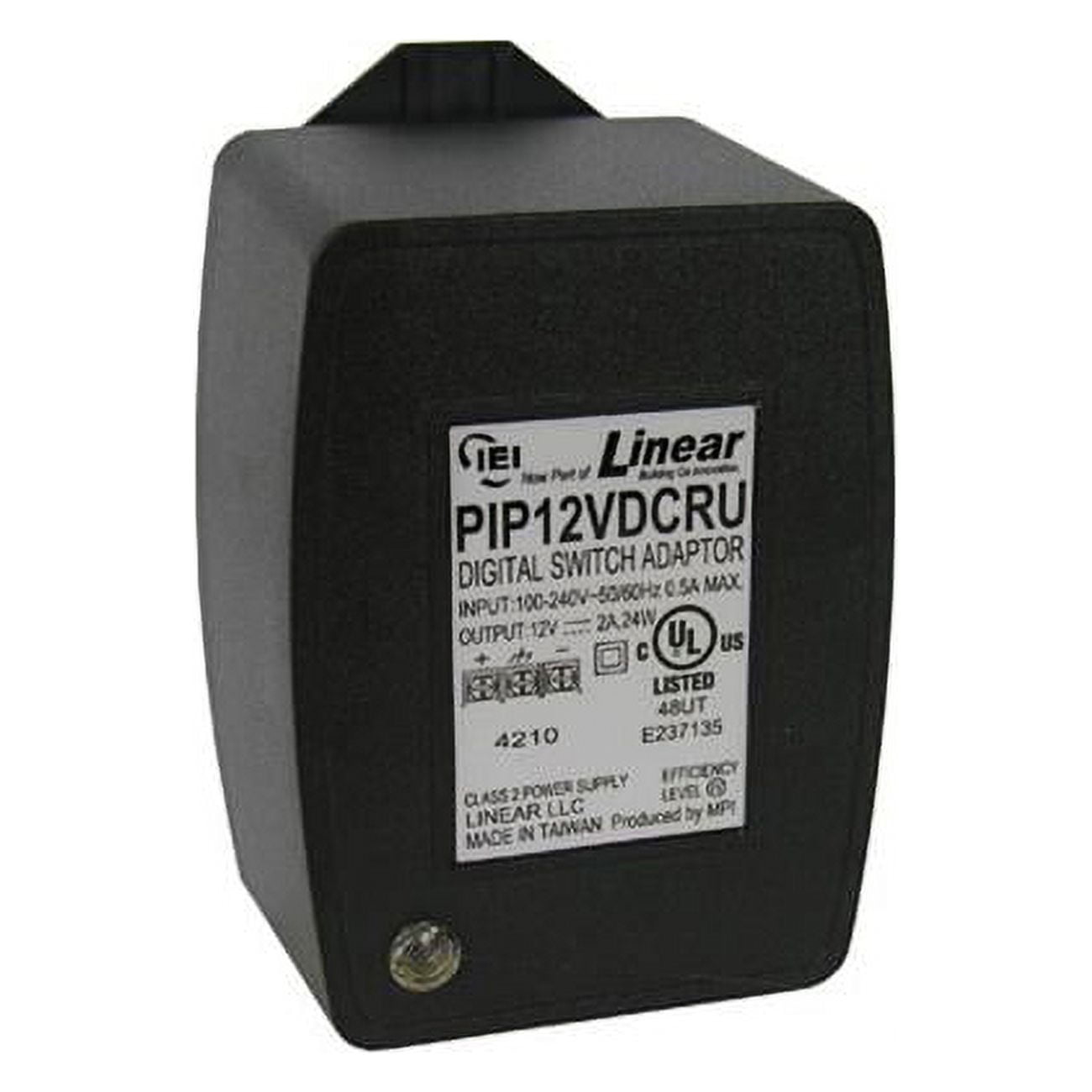 LINEAR PIP12VDCRU 12 VDC Power Supply Linear Plug - Walmart.com