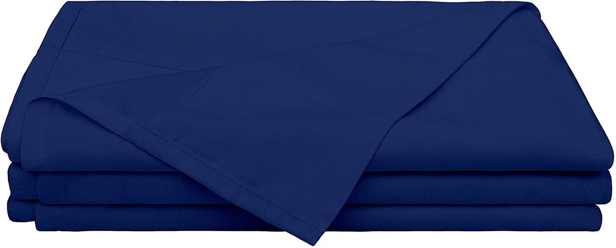 LINEN SHEETS 100% Cotton Full Flat Sheet Only, Hotel Luxury Top Sheet ...