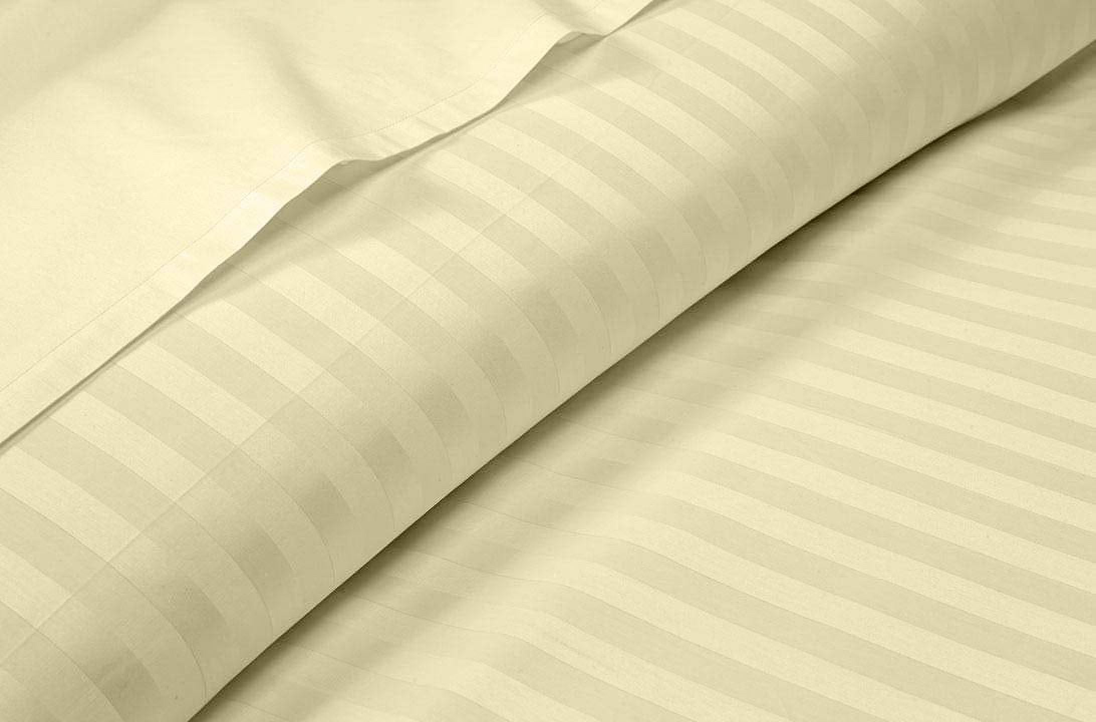 LINEN SHEETS 100% Cotton Twin Flat Sheet Only, Hotel Luxury Top Sheet ...