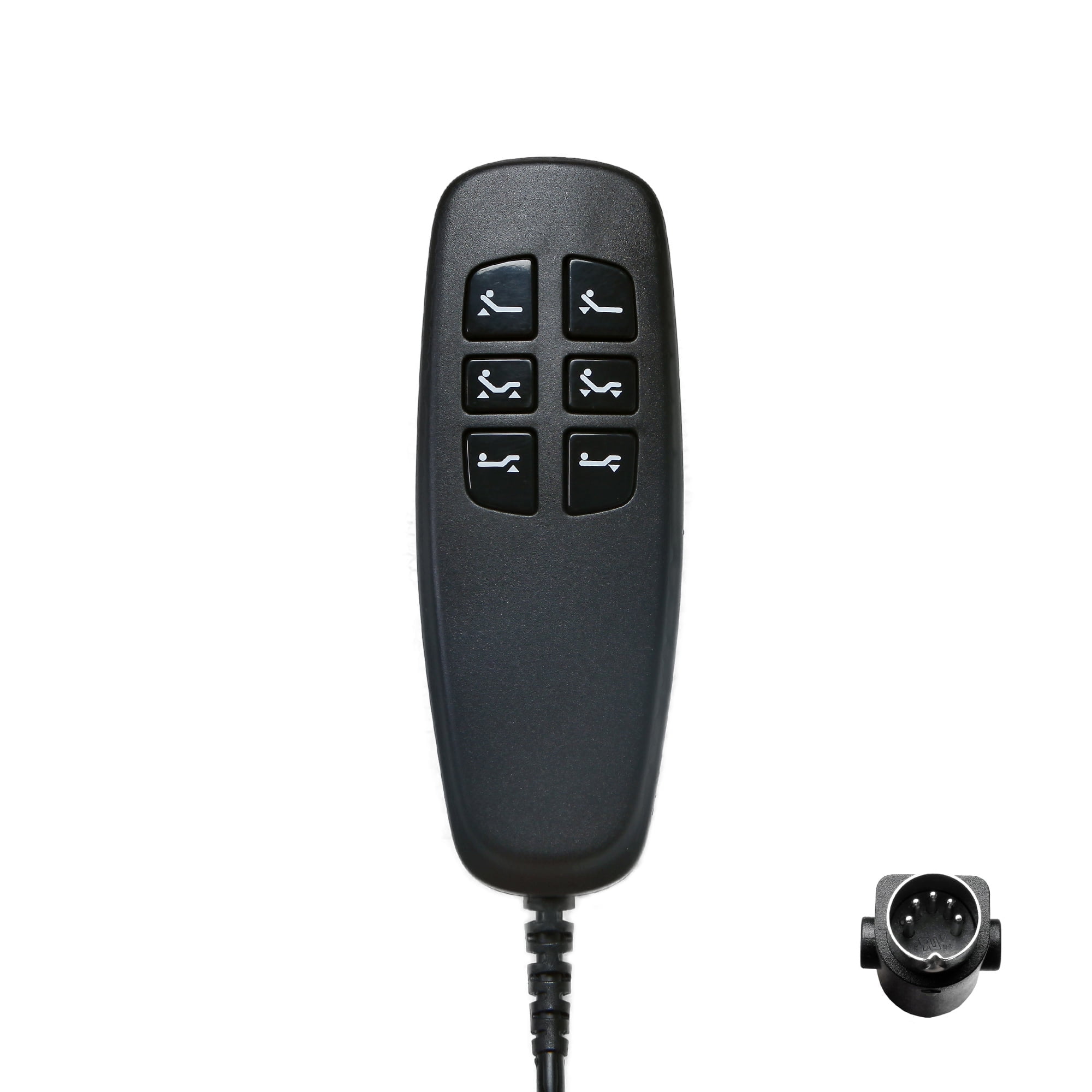 LINENSPA Wired Adjustable Bed Richmat HJH56 Remote Control 5 Pin Male ...