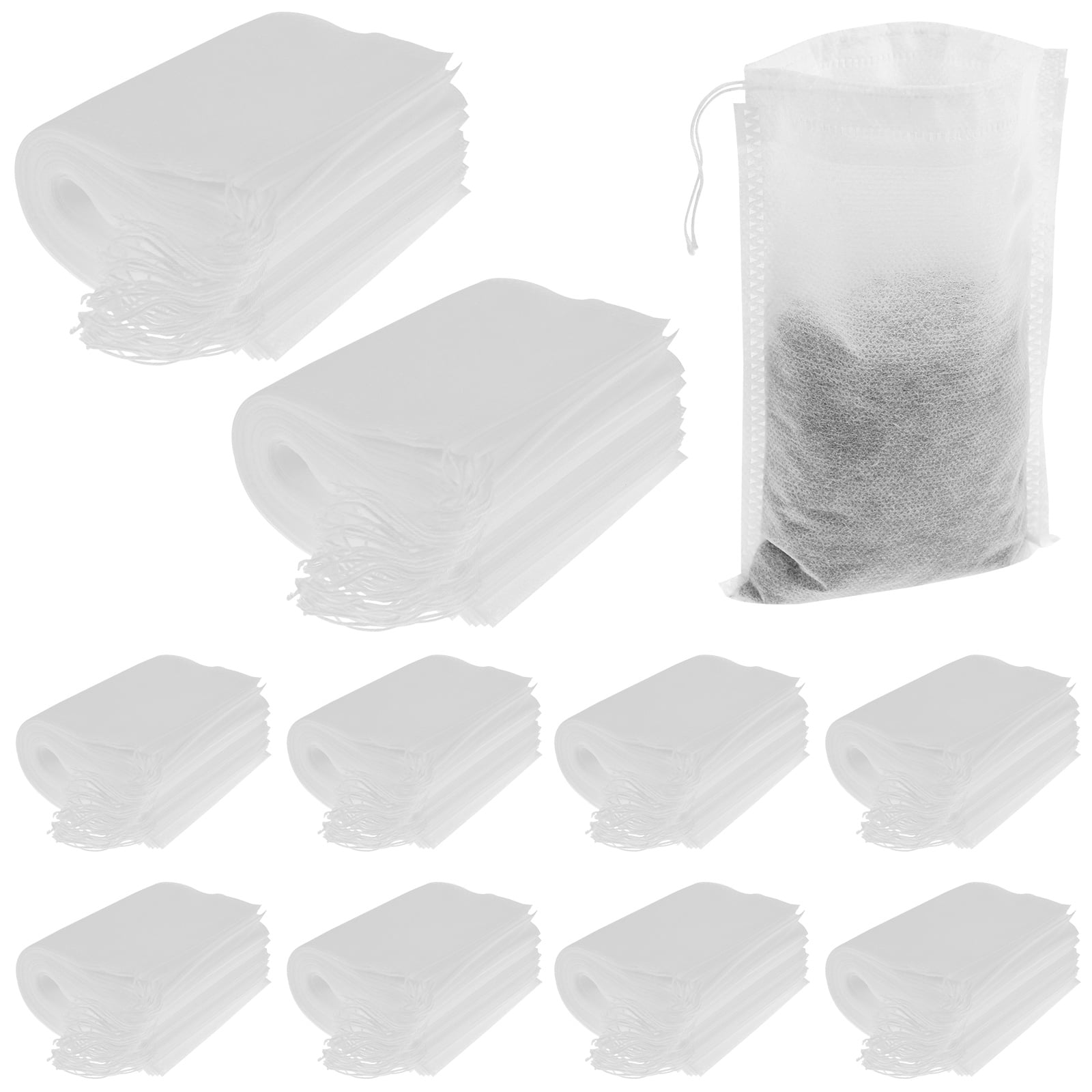 LINFANG 1000 Pcs Cold Brew Bags Fine Mesh Coffee Filter Bag No Mess Tea ...