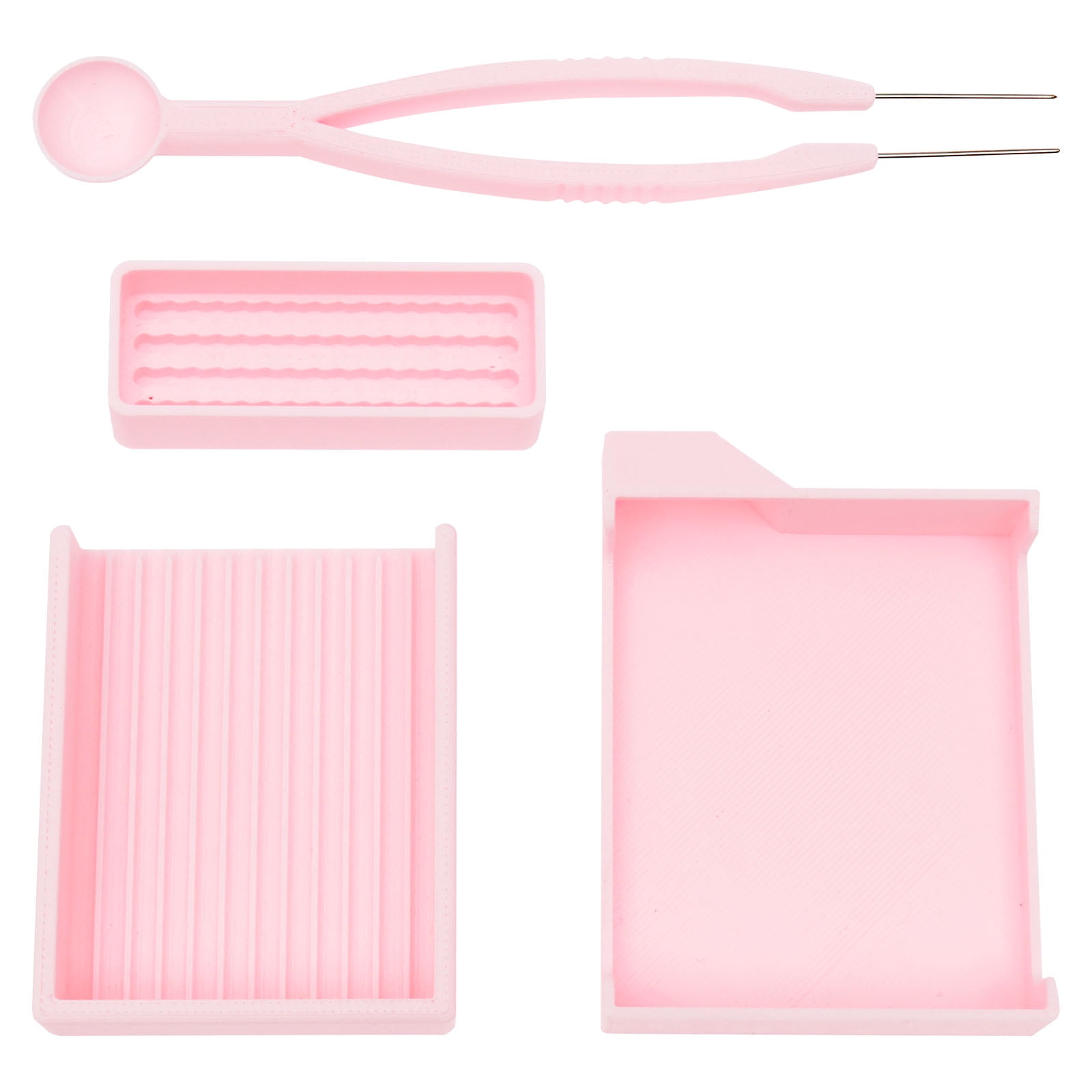 LINFANG 4 Pcs Fuse Bead Tool Kit DIY Fuse Bead Pickup Tray Kit with ...