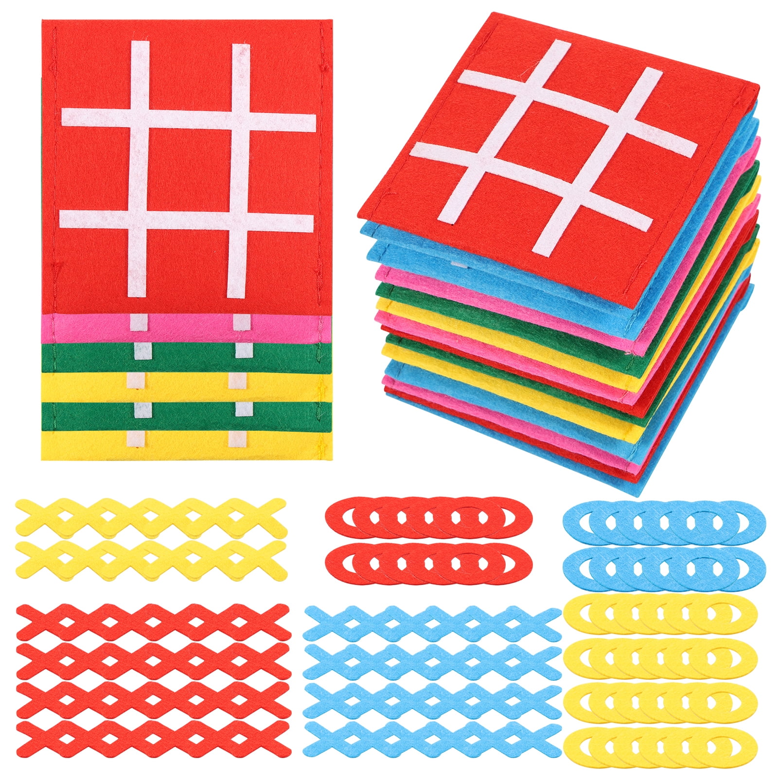LINFANG Felt Board Game Fun Mini Board Game Toy Portable Family Board ...