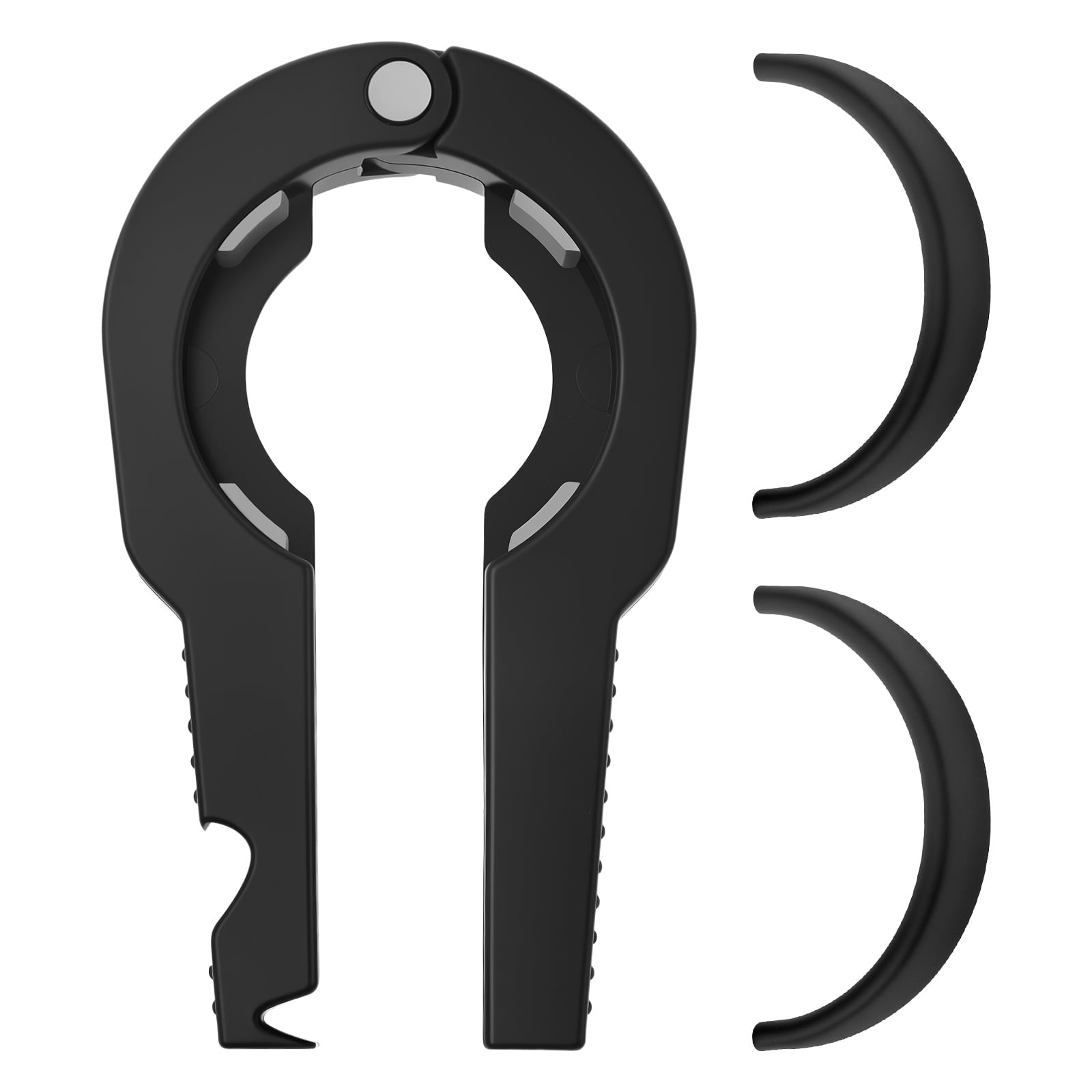 LINFANG Jar Opener, 4 in 1 Bottle Opener, Can Glass Screw Cap Opener ...