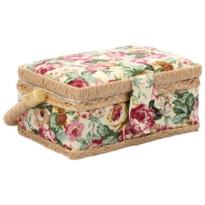 Dritz Large Sewing Basket Kit, Pink & Orange - Walmart.com
