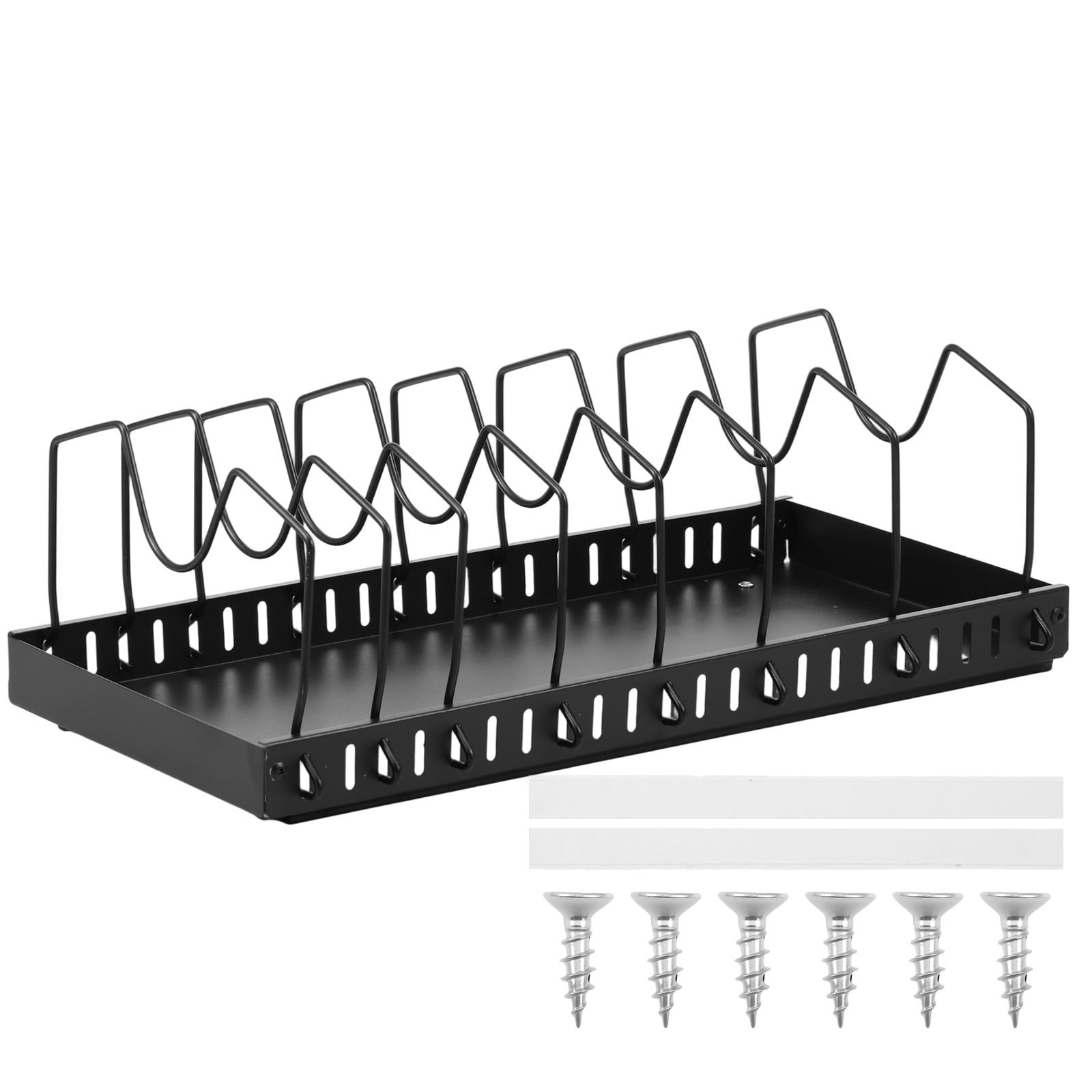 LINFANG Stainless Steel Pull Out Pot and Pan Organizer Pan Organizer ...