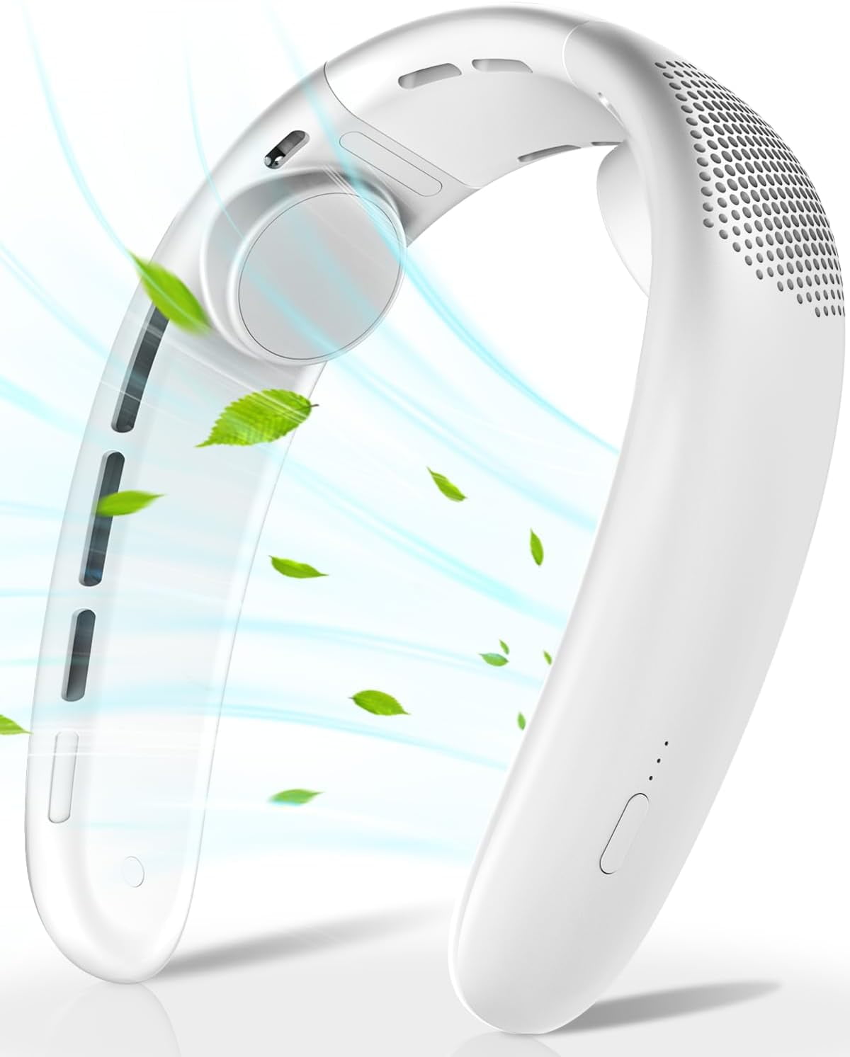 LINFOX Neck Fan,Portable Ultrathin Bladeless Neck Fan,4000mAh ...