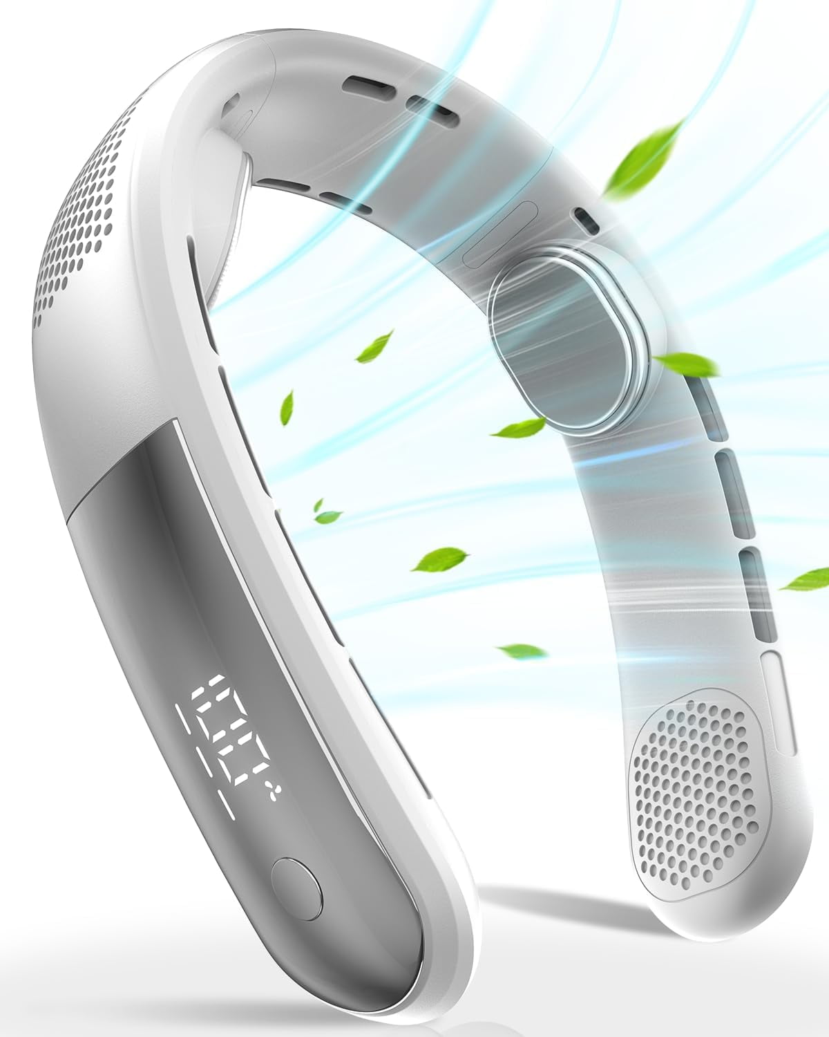 LINFOX Neck Fan,Portable Ultrathin Bladeless Neck Fan,4000mAh ...