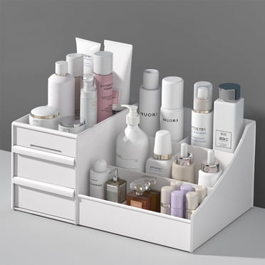 Walmart Makeup Organizer, Skin Care Storage Box, Vanity Countertop ...