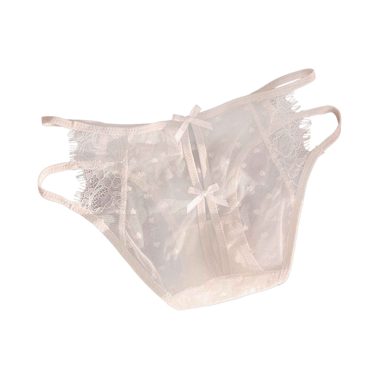 LINGLANG Sexy Lace Underwear for Women, Invisible Seamless Cotton ...