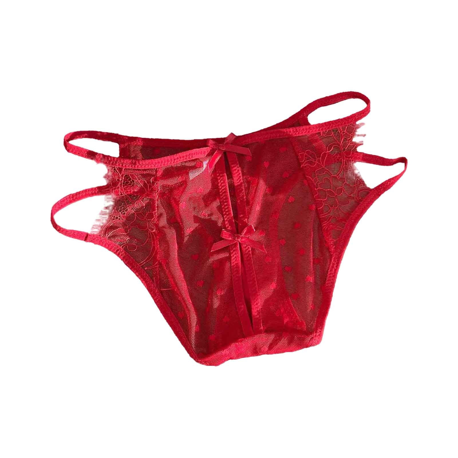 LINGLANG Sexy Lace Underwear for Women, Invisible Seamless Cotton ...