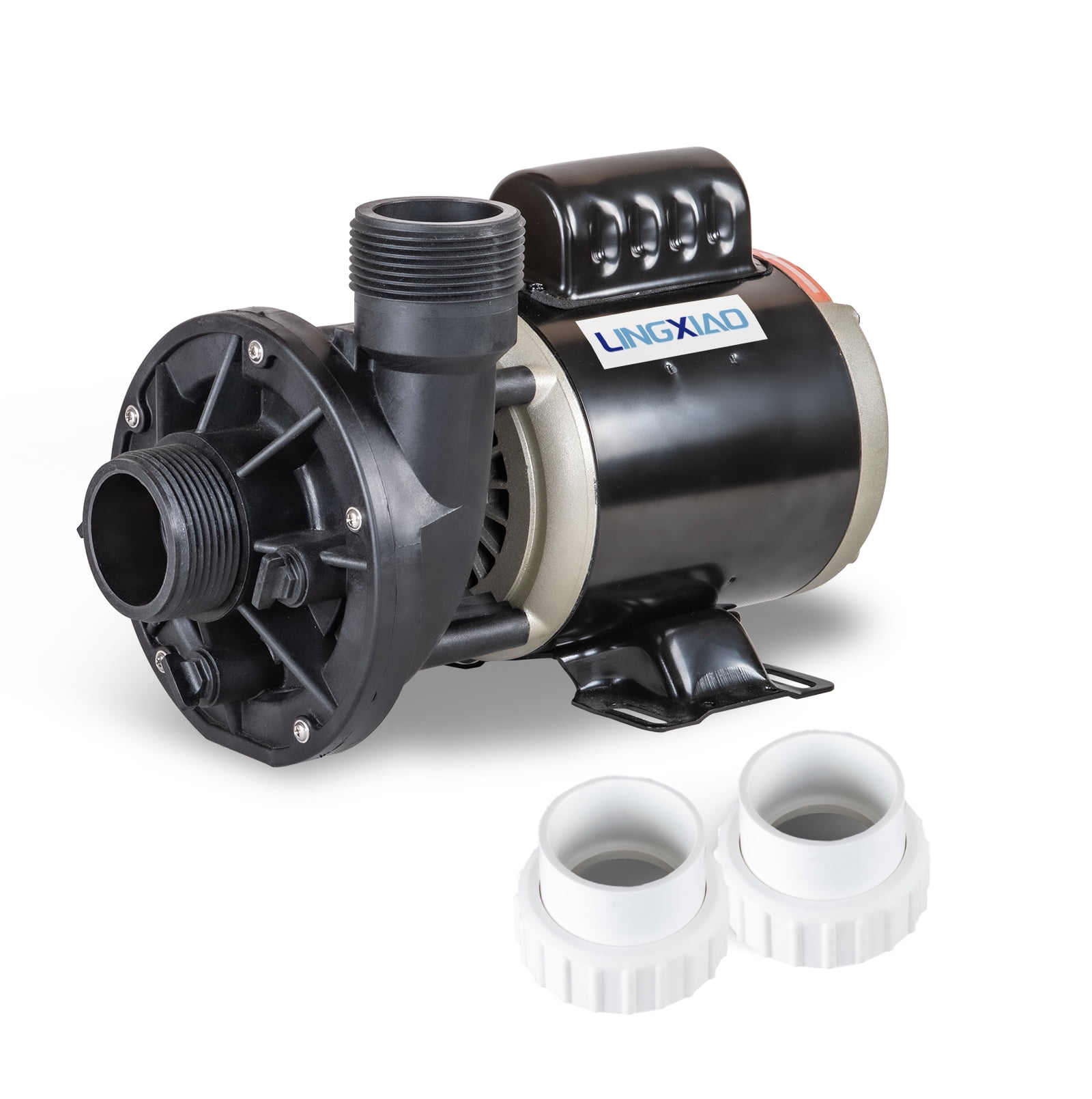 "LINGXIAO SPA Hot Tub Circulation Pump, 0.25HP LX Pump Motor, 115/230V ...