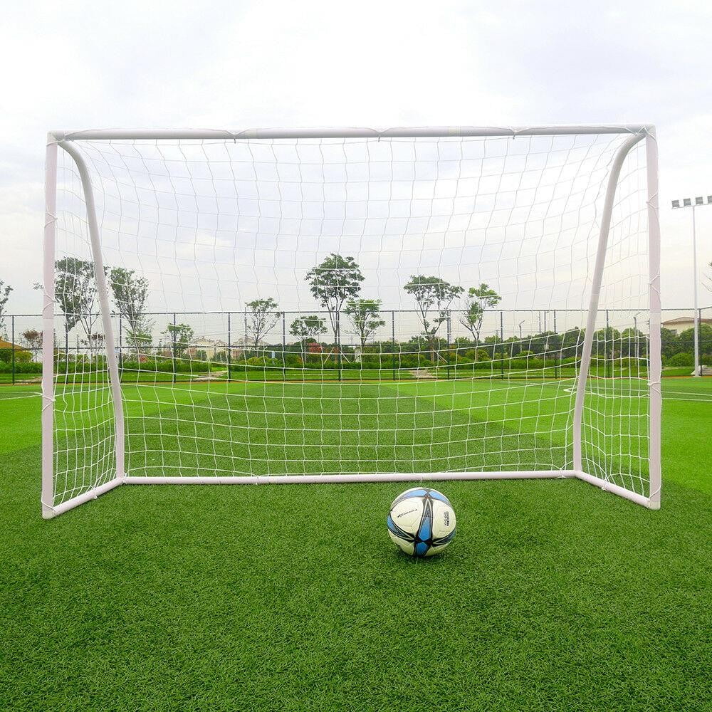 LINJH 8' x 5' Soccer Goal With Net Strong Straps Anchor Large Soccer ...
