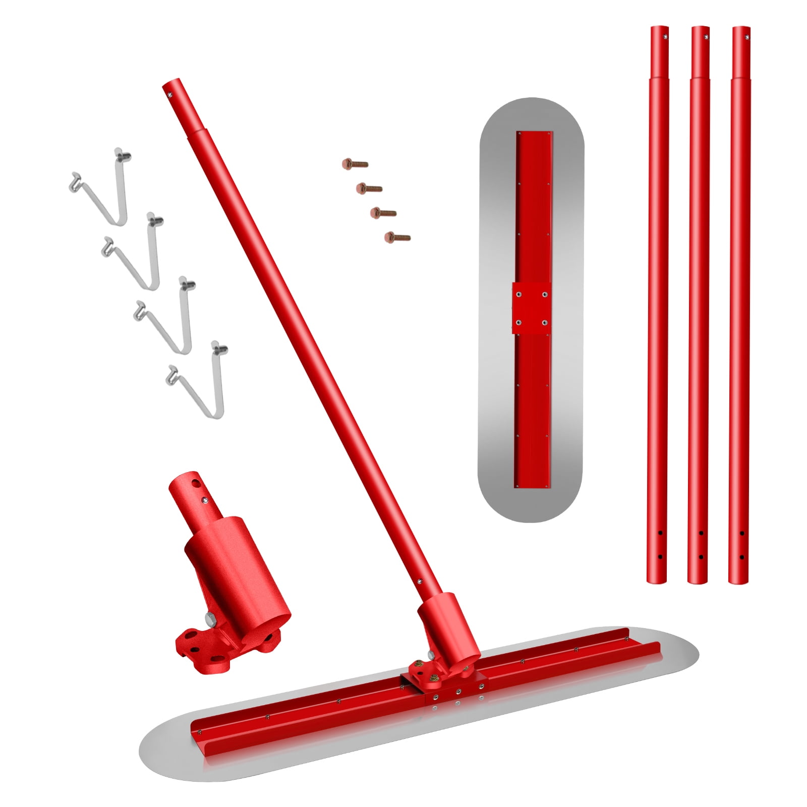 LINJI, 2 Pcs 47.2''x11.8'' Cement Surface Smoother - Complete Concrete ...