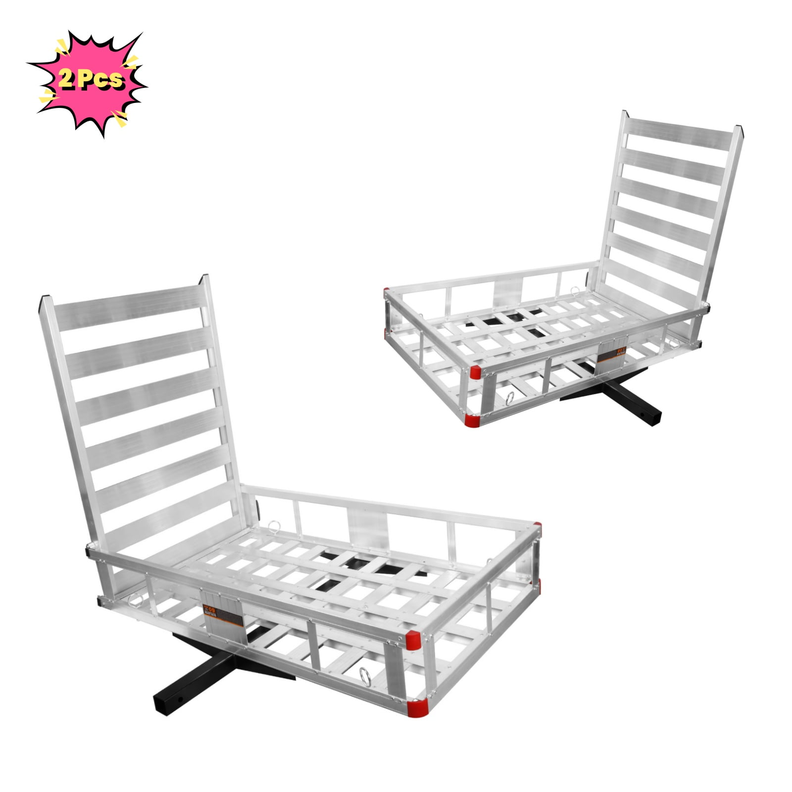 LINJI 2 Pcs 750 lbs Capacity Hitch Cargo Carrier - 50 x 29.5 Inch ...