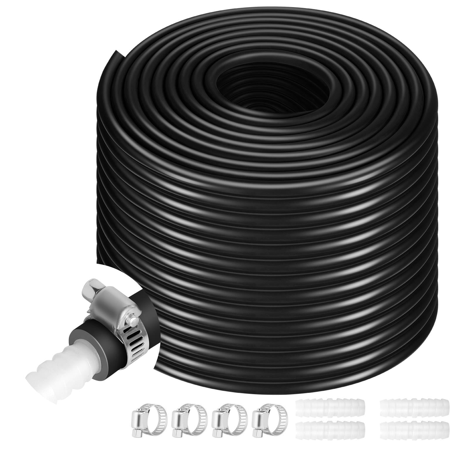 LINJI 329 ft Long Aeration Hose - ⅜ inch Self Sinking Hose Kit with ...