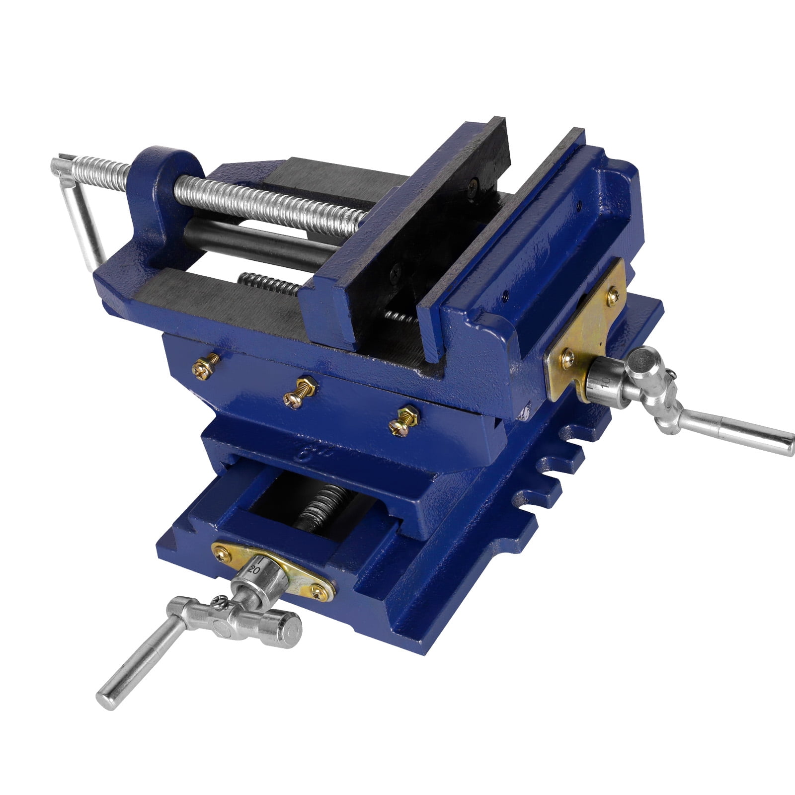 LINJI 6 Inch Max Jaw Opening Benchtop Drill Press Vise - Heavy Duty 2 ...