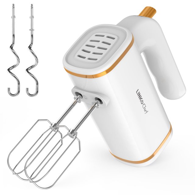 LINKChef Electric Hand Mixer, 5 Speed & Turbo Electric Mixer, Mixers ...