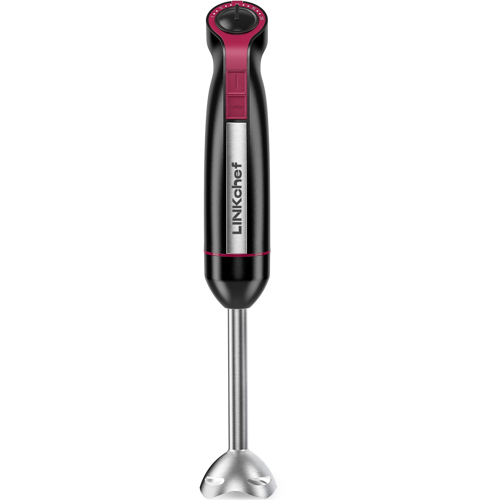 LINKChef Immersion Blender, 20-Speed 1000W Immersion Hand Blender ...