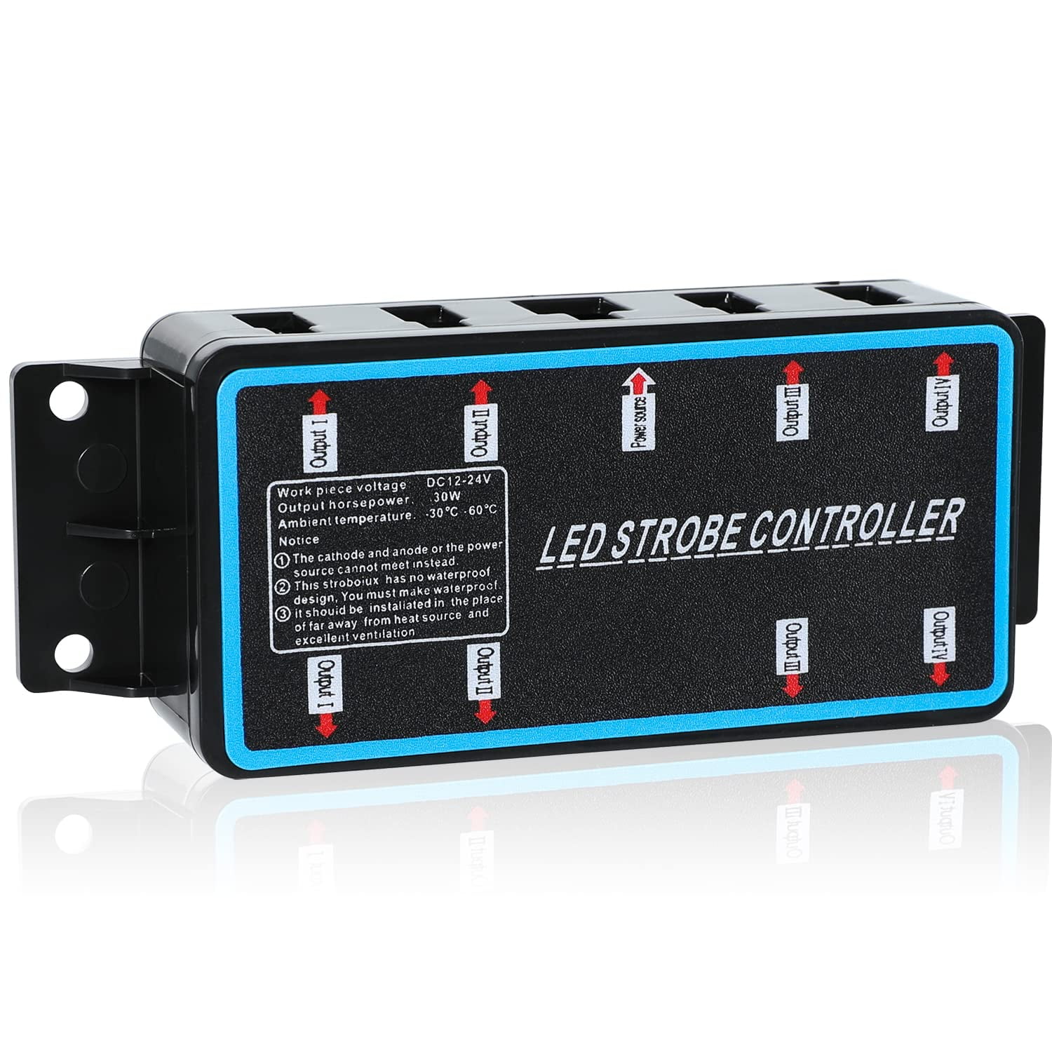 LINKITOM Control Box 24T-8 AIF4 Emergency Hazard Warning Strobe light ...