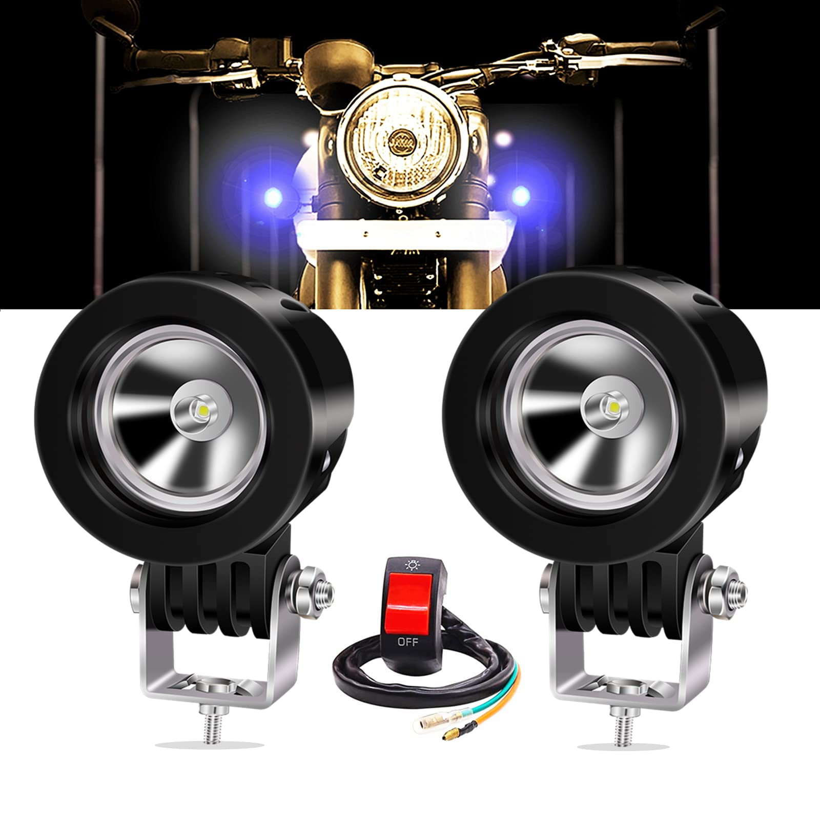 LINKITOM Square Trailer Tail RRF12 Light Mounting Box & License Plate ...