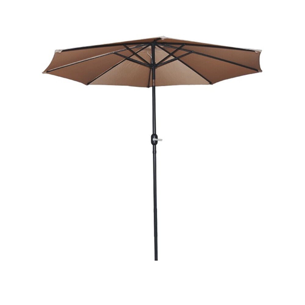 LINKPAL 9 ft Outdoor Market Patio Table Umbrella with Push Button Tilt ...