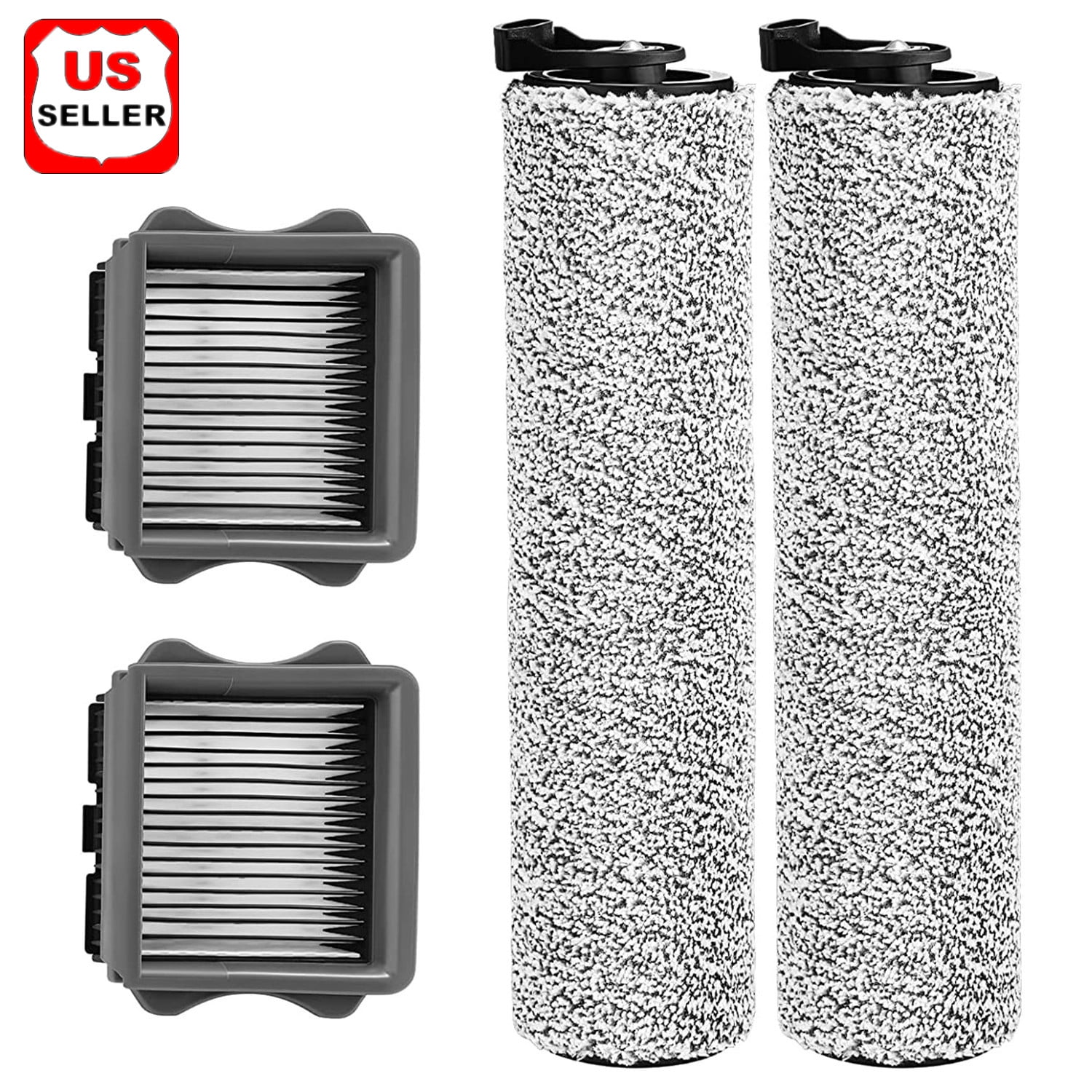 LINKPAL iFloor 3 Replacement HEPA Filter, Microfiber Brush Roller ...
