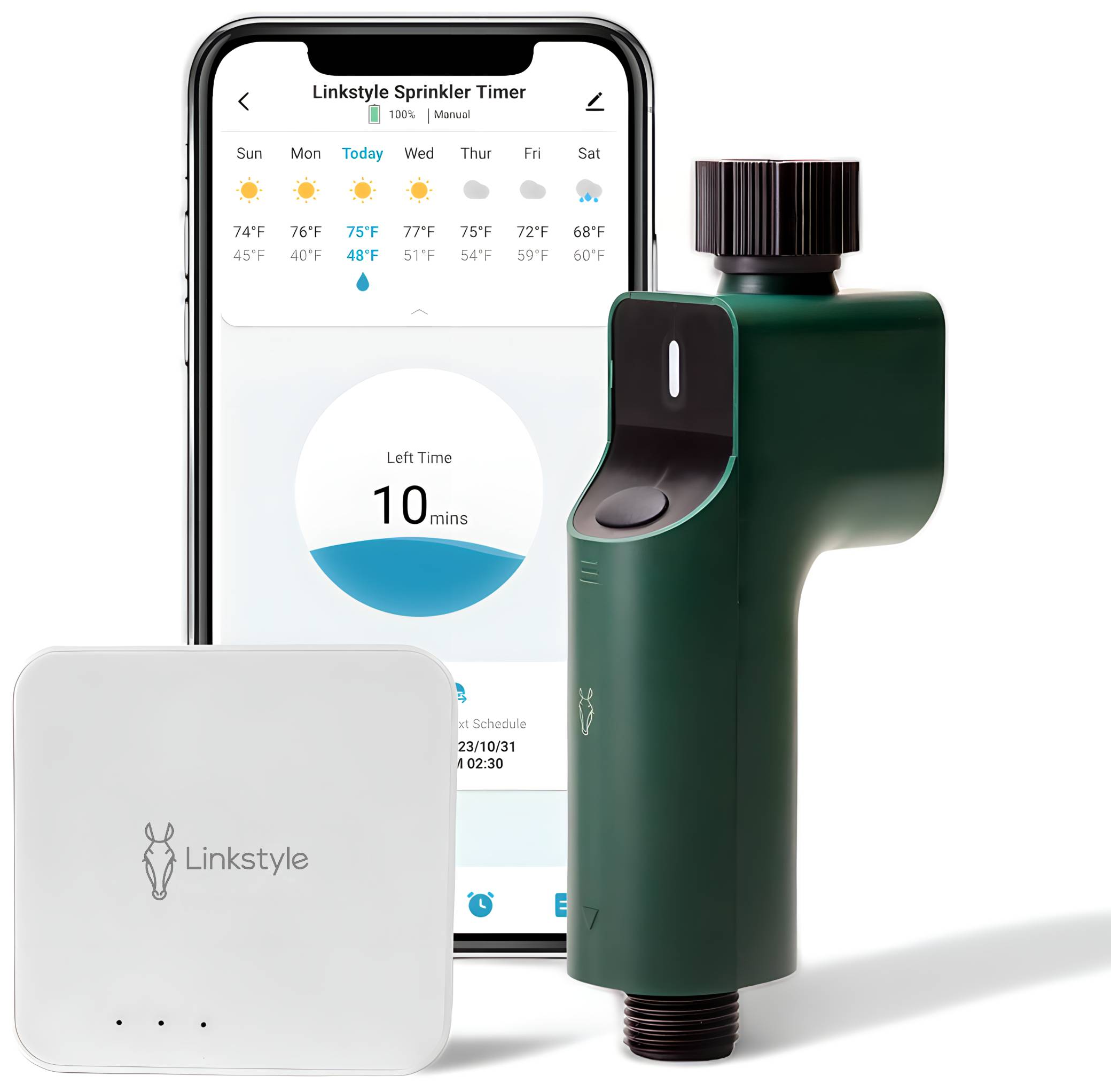 Orbit 12-Station Indoor/Outdoor Irrigation Sprinkler Smart Controller ...