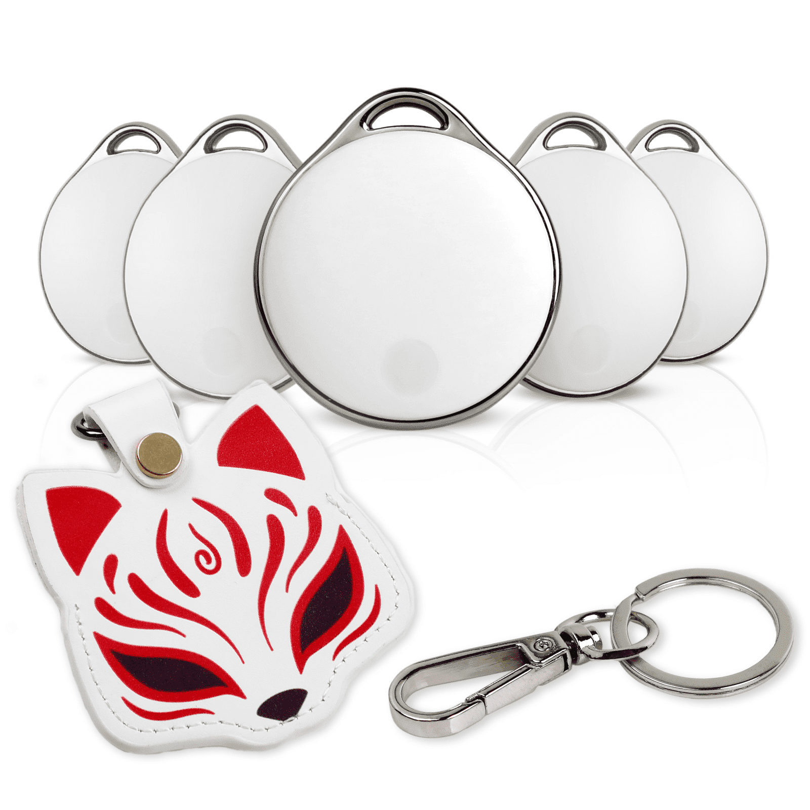 LINKSTYLE NijiTag Air Tracker Tag with Fox Case, Key Finder GPS Tracker ...