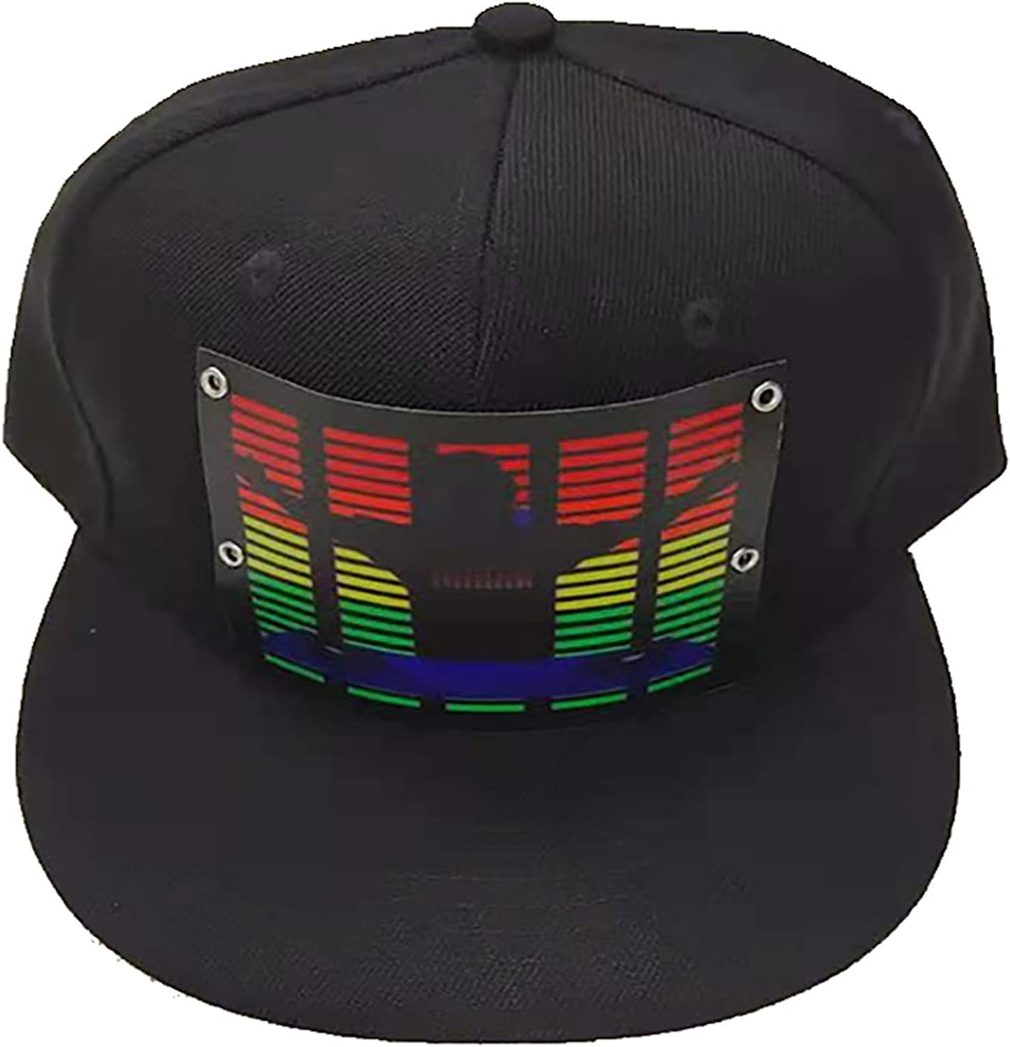 LINLIN Baseball Cap, LED Hat Rave Light Up Sound Activated Baseball Cap ...