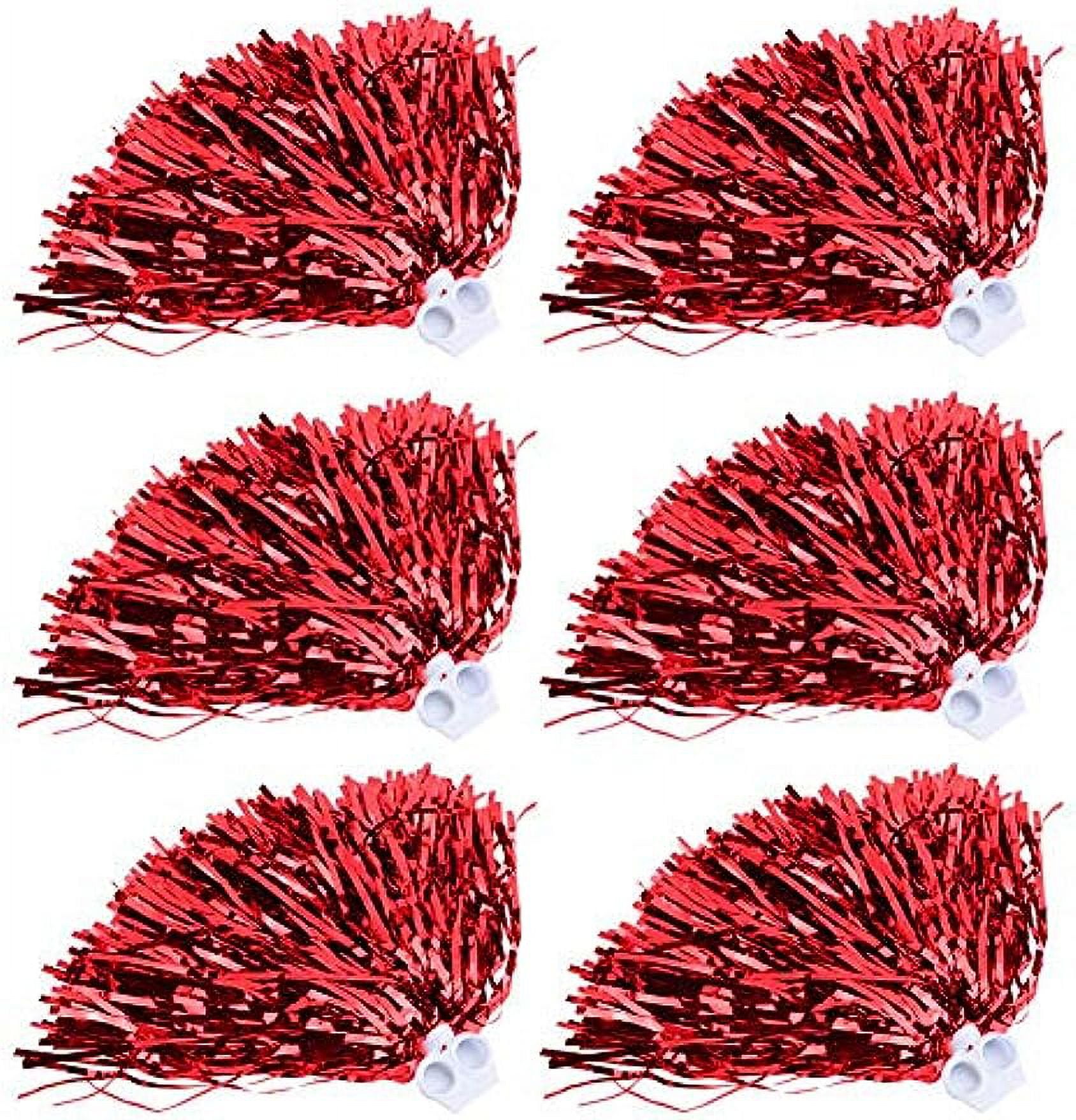 LINLIN Cheerleading Poms,Cheering Squad Hand Flowers 6pcs 7 Colors ...