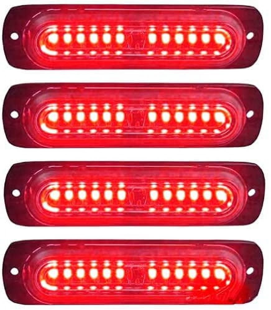 LINLIN LED Car Strobe Lights,Emergency Strobe Lights Universal Surface ...