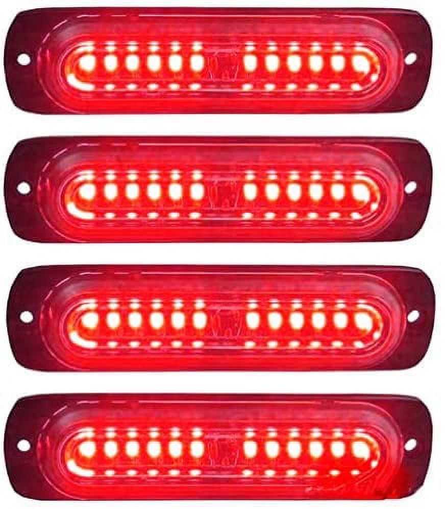 LINLIN LED Car Strobe Lights,Emergency Strobe Lights Universal Surface ...