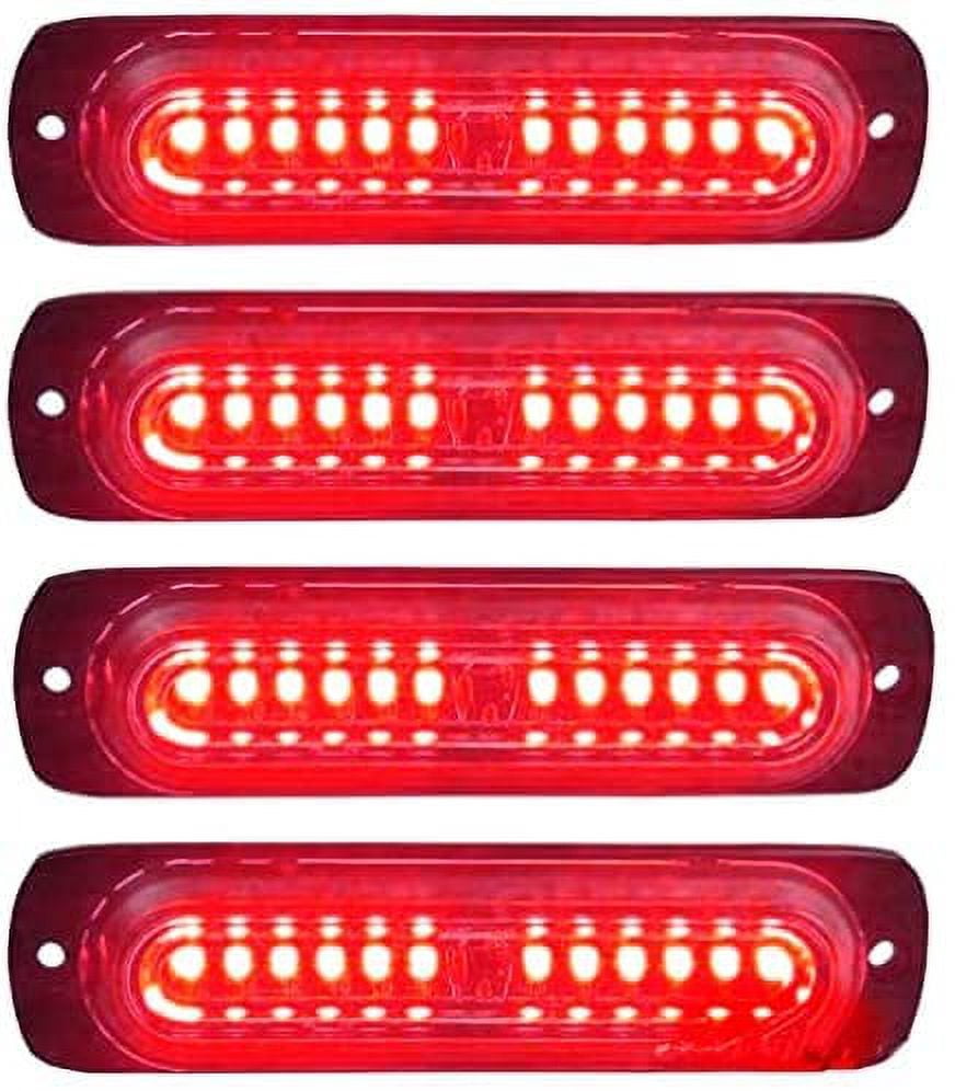 LINLIN LED Car Strobe Lights,Emergency Strobe Lights Universal Surface ...