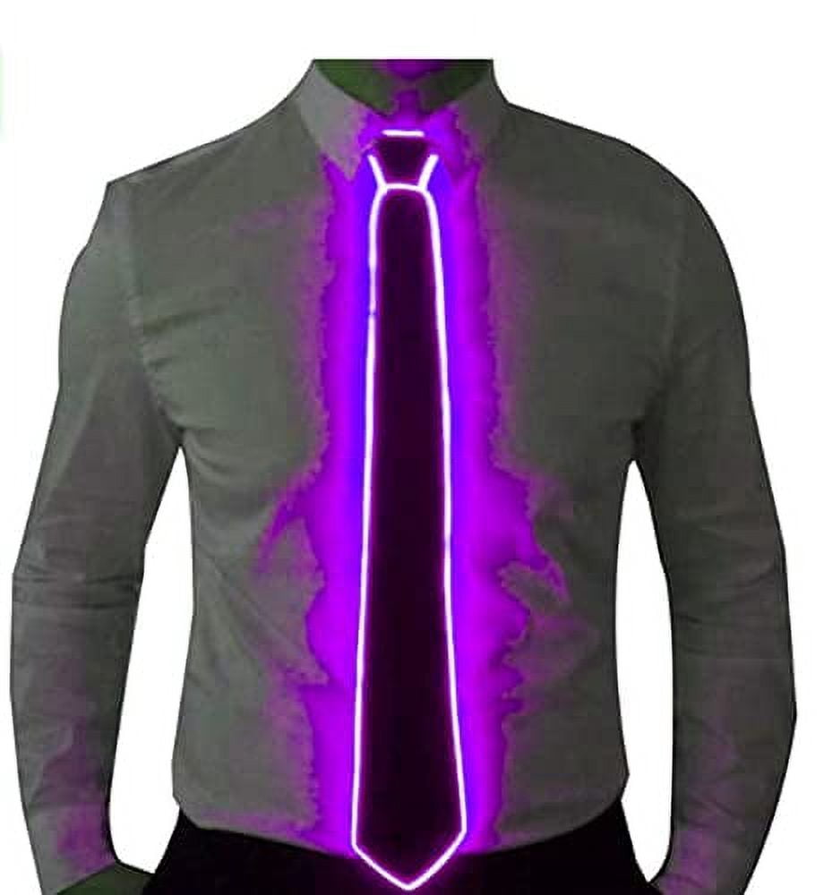 LINLIN LED Tie, Light Up Tie Light Up Neck Ties Man Light Up Fanny Ties ...