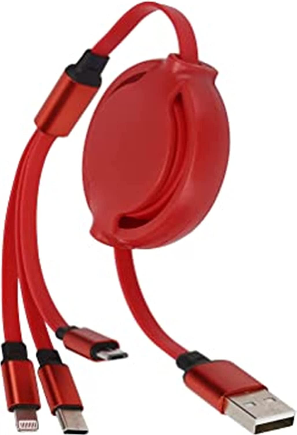 LINLIN Multi Charging Cable, 1.2m 3 in 1 Multi USB Charger Cable with ...