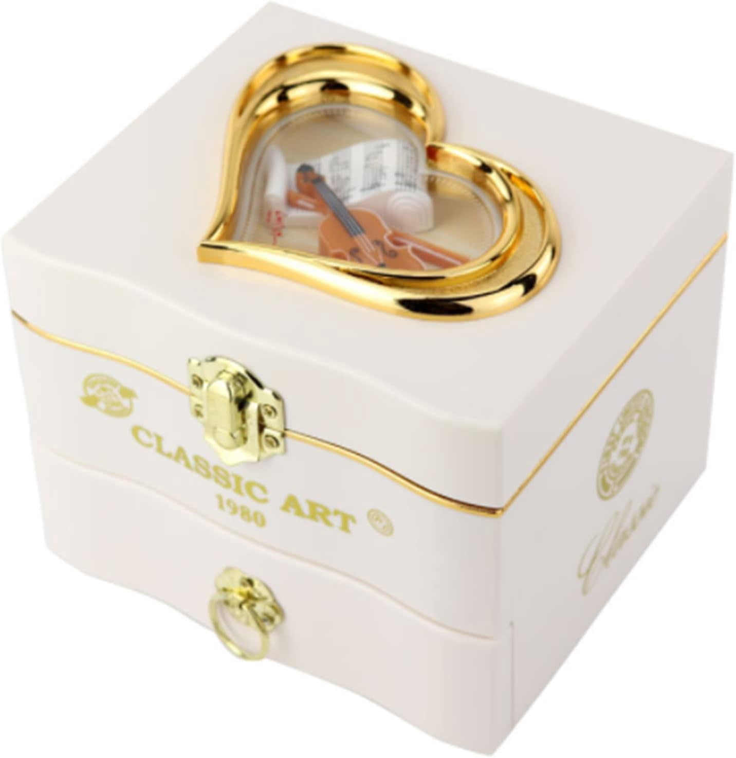 LINLIN Music Box Jewelry Box, Girls Ballerina Music Box Kids Jewelry ...