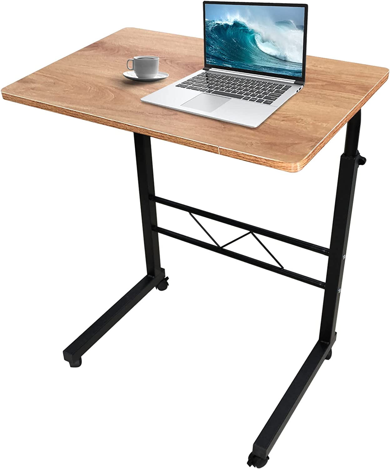 LINLIN Overbed Laptop Desk Table, Adjustable Height Laptop Table, 60 x ...