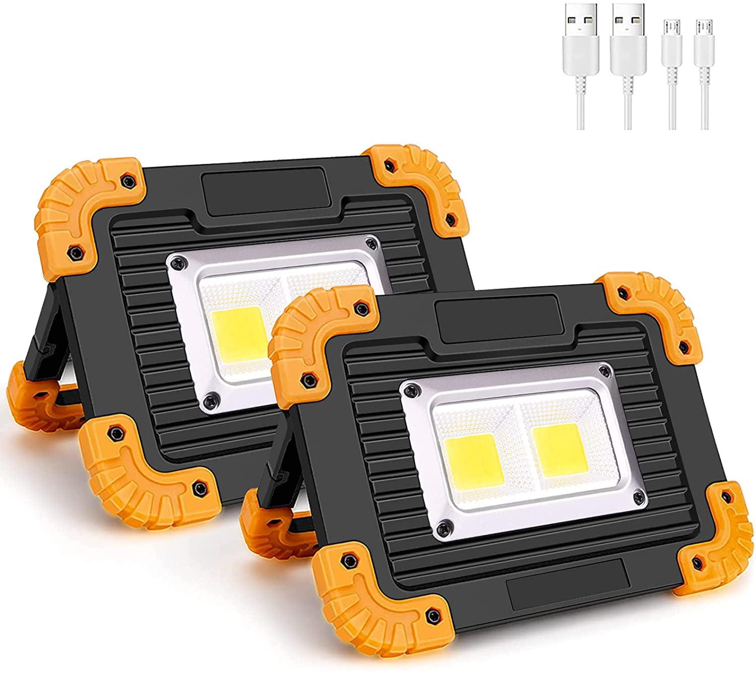 LINLIN Rechargeable Work Light, Emergency Light for Power Cut Portable ...