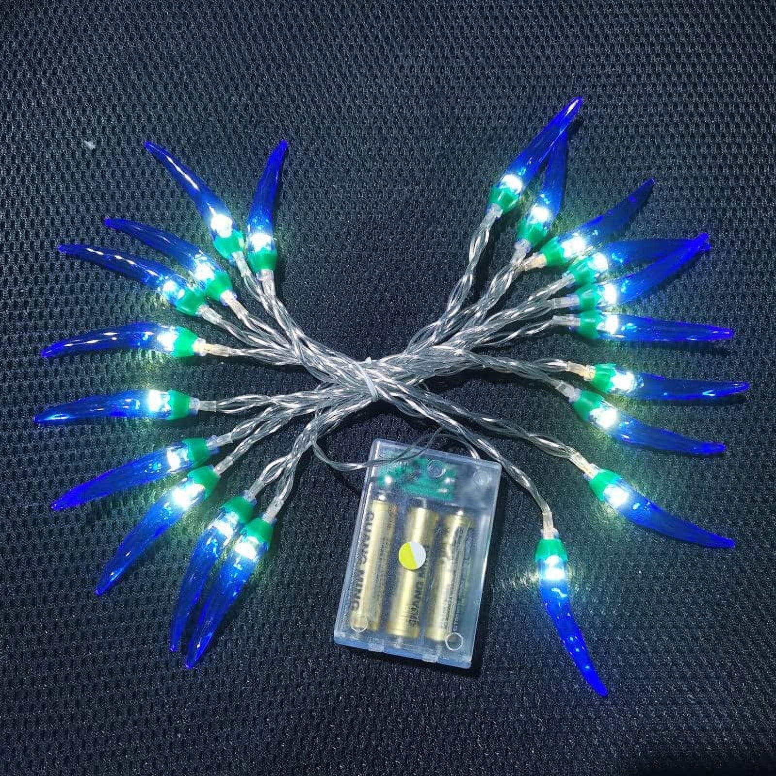 LINLIN Red Chili String Lights, Chili Pepper Lights USB/Battery ...